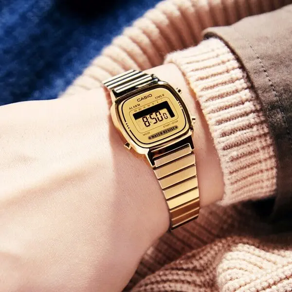 Casio Digital Watch - Gold