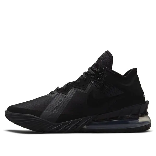 Nike Lebron 18 Low "zero Dark 23" Sneakers - Black