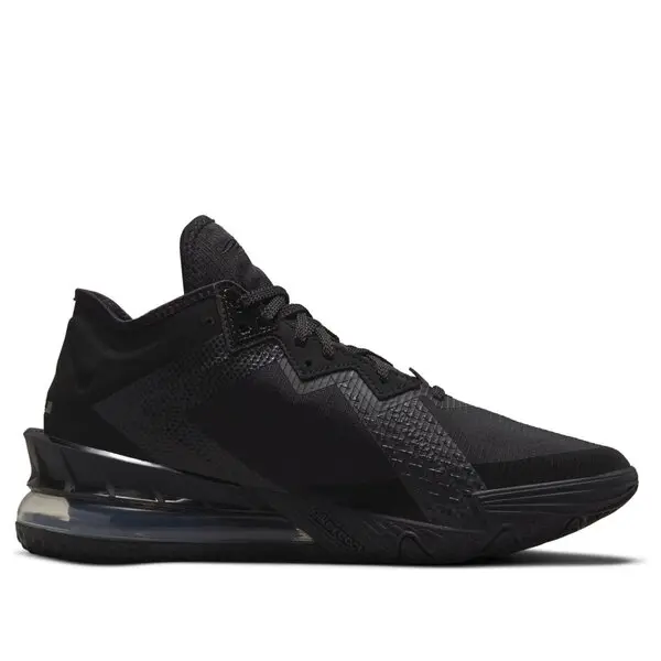 Nike Lebron 18 Low "zero Dark 23" Sneakers - Black