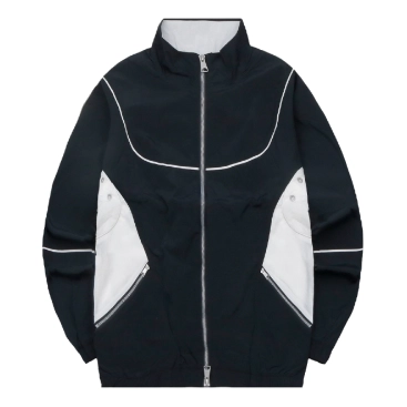 JORDAN Air Essential Statement Warm Up Jacket - Black/grey