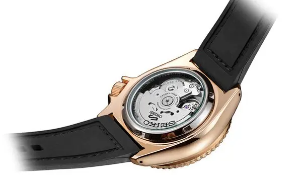 SEIKO 5 Automatic Watch With Leather Strap