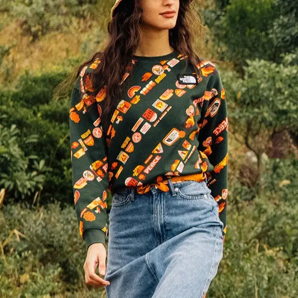 The North Face Graphic Print Pullover