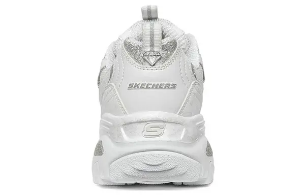 Sketchers D'lites 1.0 Sneakers - White/silver