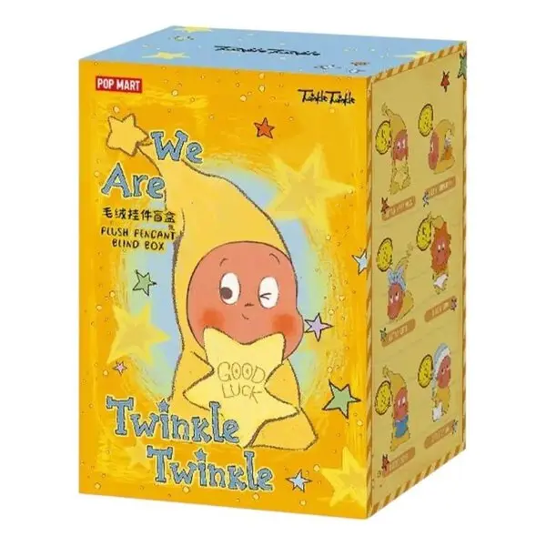 POP MART We Are Twinkle Twinkle Series Plush Pendant Blind Box - Multi-color