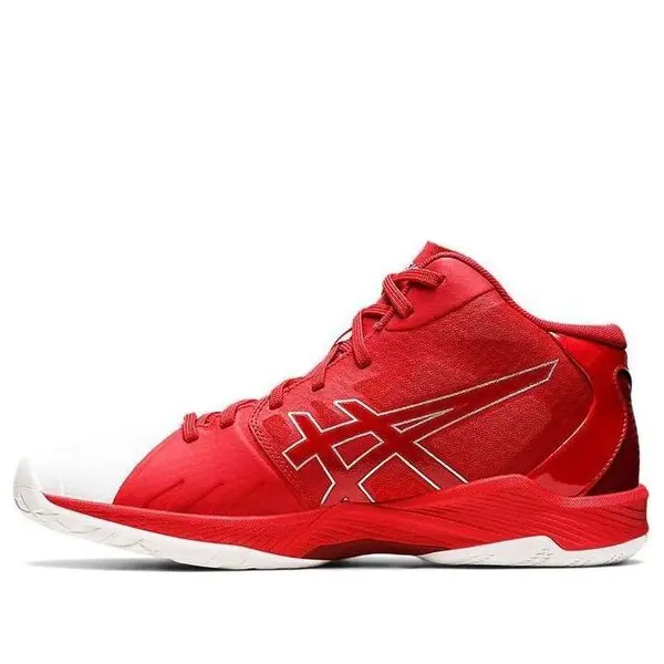 Asics V-swift Ff Mt 3 High Top Sneakers - White/red