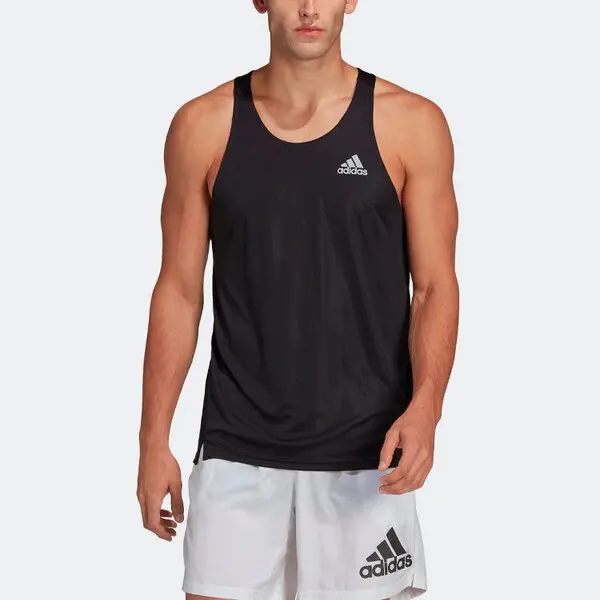 Adidas Alphabet Logo Running Sports Vest - Multi-color