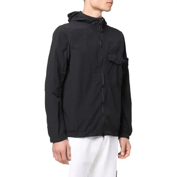Stone Island Naslan Light Hooded Overshirt - Black