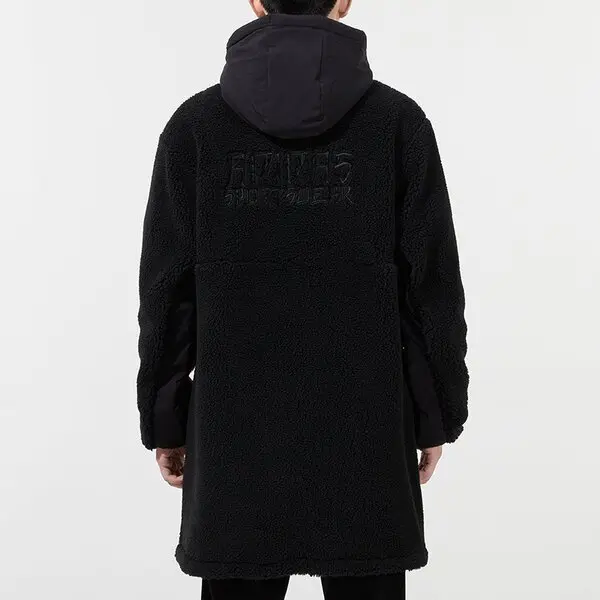 Adidas Fleece Hooded Logo Jacket