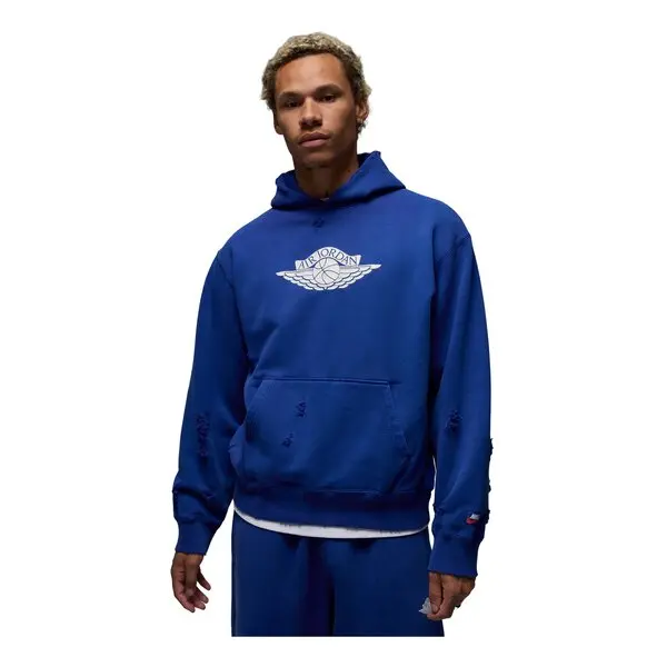 JORDAN Rare Air Fleece Pullover Hoodie - Deep Royal