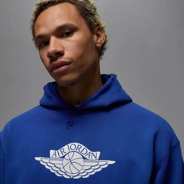 JORDAN Rare Air Fleece Pullover Hoodie - Deep Royal