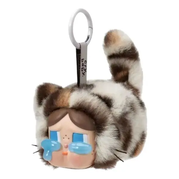 POP MART Crybaby "wild But Cutie" Vinyl Plush Pendant Vintage Cutie - Multi-color