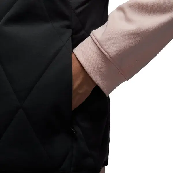 JORDAN Sport Therma-fit Quilted Vest - Black