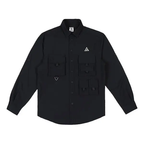 Nike Waterproof Long Sleeve Jacket - Black