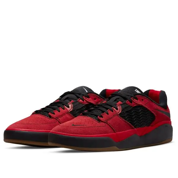 Nike Ishod Varsity Red Sneakers - Red/black