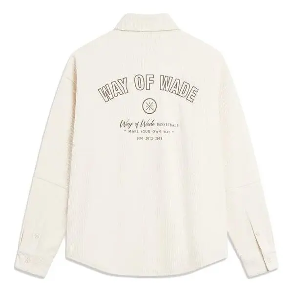LI-NING X Way Of Wade Lifestyle Shirt - White