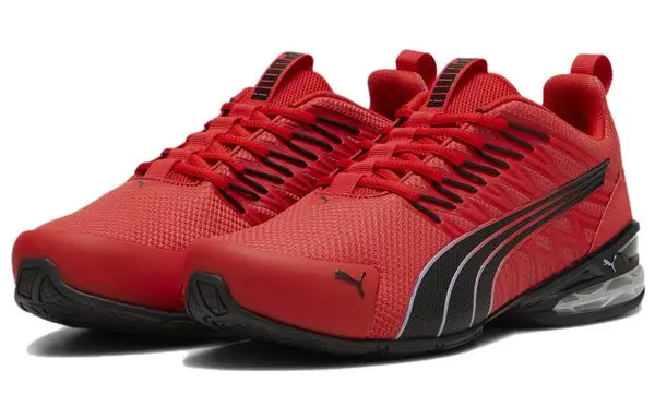 PUMA Voltaic Evo Lace Up Sneakers - Red/black