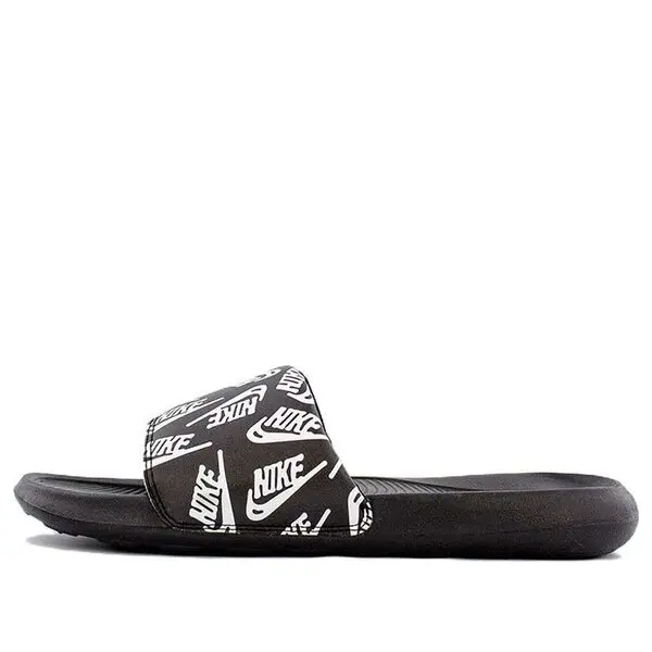 Nike Victori One Slide "repeat Logo - Black/white