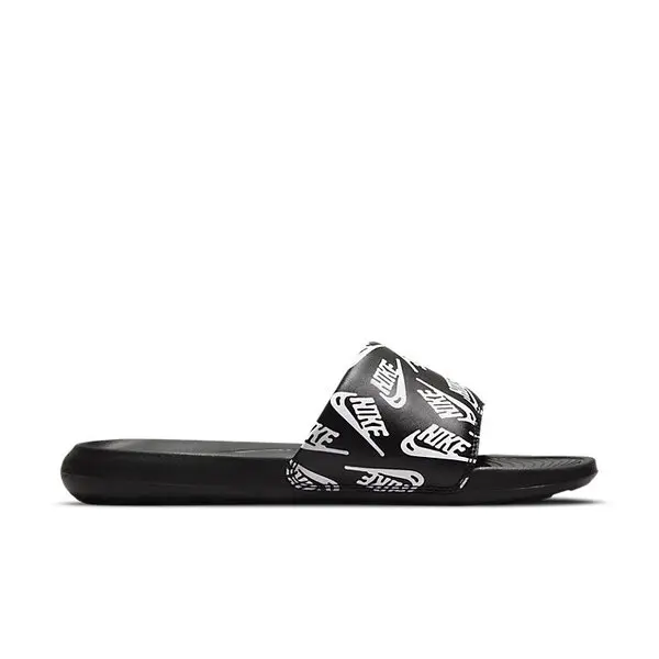 Nike Victori One Slide "repeat Logo - Black/white