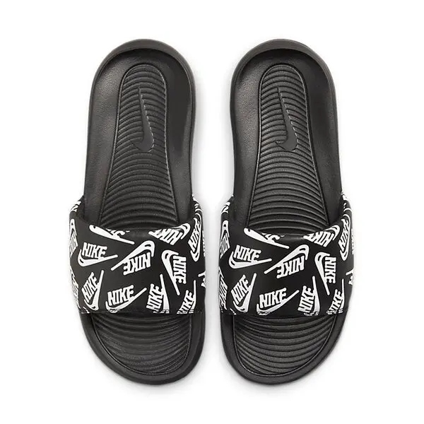 Nike Victori One Slide "repeat Logo - Black/white