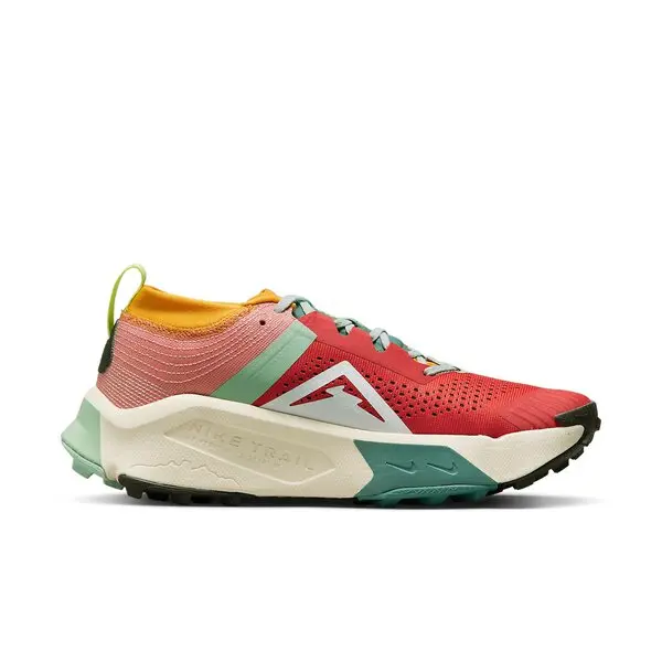 Nike Zoomx Zegama Trail Running Shoes - Red/white