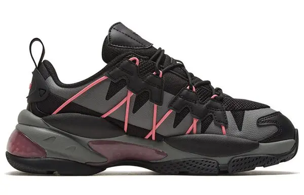PUMA Lqdcell Omega Striped Knit Training Sneakers - Black