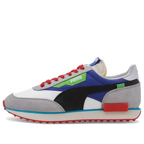 PUMA Future Rider Ride On Dazzling Blue Sneakers - Grey/blue