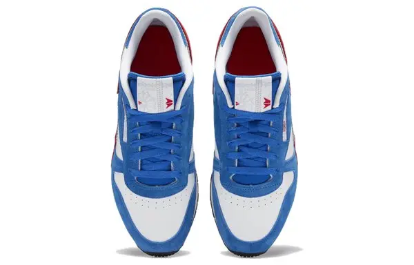 REEBOK Classic Leather Sneakers - Blue/white/red