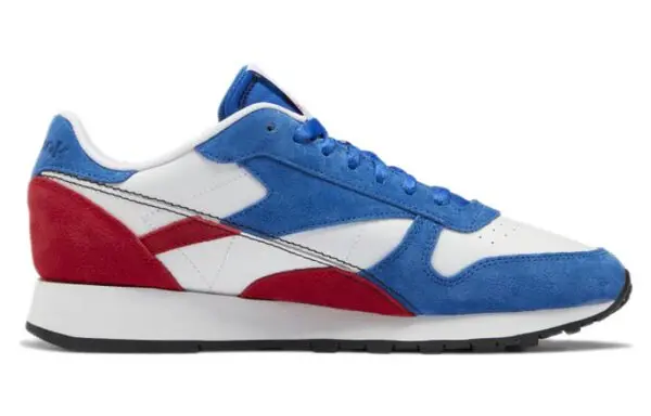 REEBOK Classic Leather Sneakers - Blue/white/red
