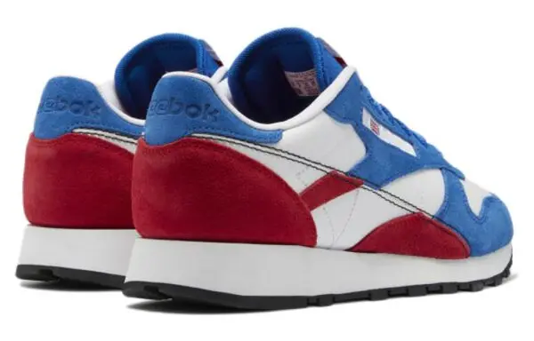 REEBOK Classic Leather Sneakers - Blue/white/red