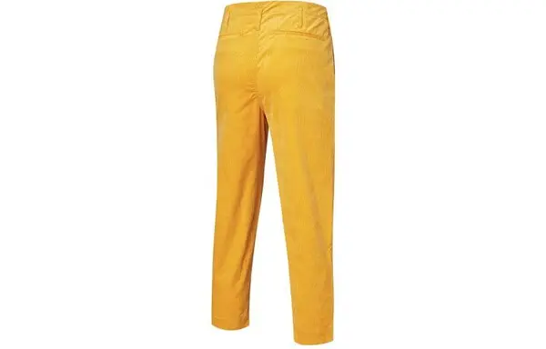 PUMA Corduroy Woven Trousers - Yellow