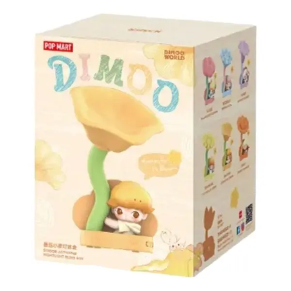POP MART Dimoo Moments In Boom Series Sensor Activated Nightlight Seal Case - Multi-color