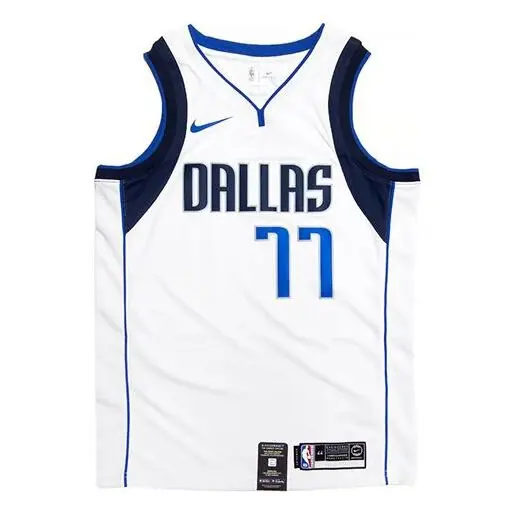 Nike Nba Dallas Mavericks Luka Doncic Swingman Jersey - White