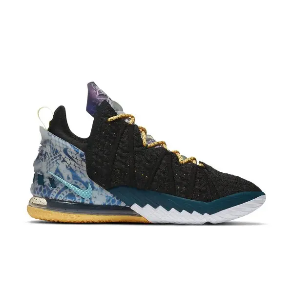 Nike Lebron 18 Ep Reflections Basketball Sneakers - Black