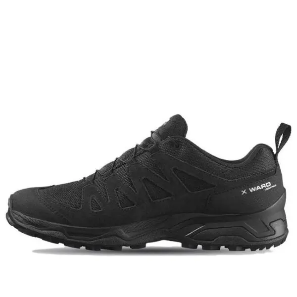 SALOMON X Ward Leather Gtx Athletic Sneakers - Black