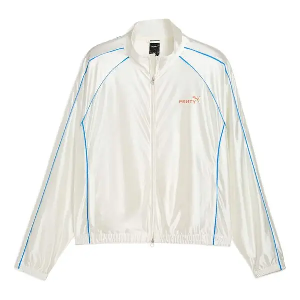 PUMA X Fenty Zip-up Jacket - Off White