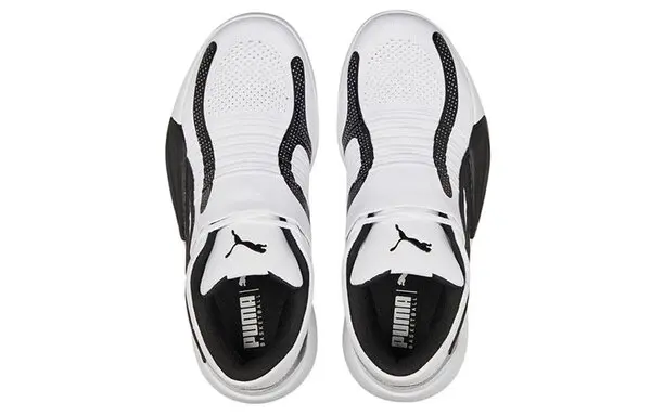 PUMA Rise Nitro Basketball Sneakers - White/black