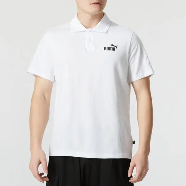 PUMA Pique Garden Polo Shirts - White
