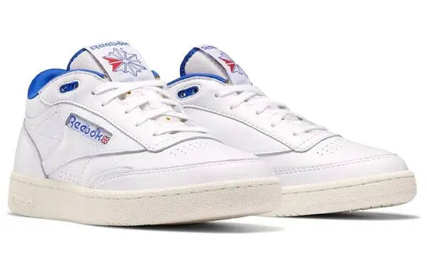 REEBOK Club C Mid 2 Vintage Sneakers - White/blue