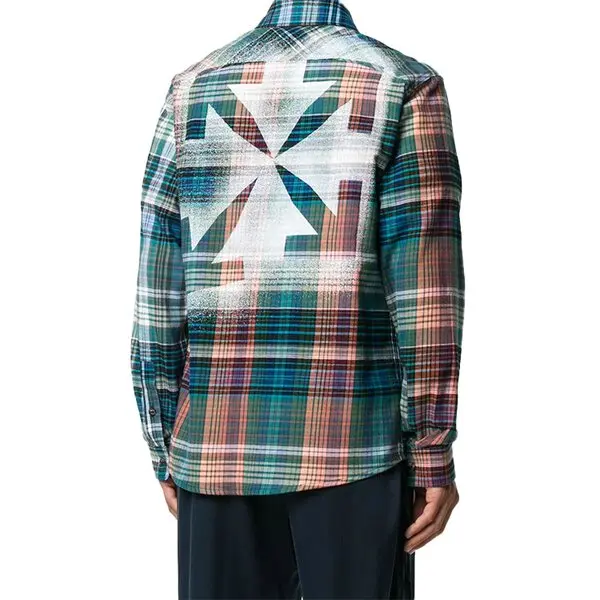Off-White Fw20 Arrows Printing Long-sleeved Shirt