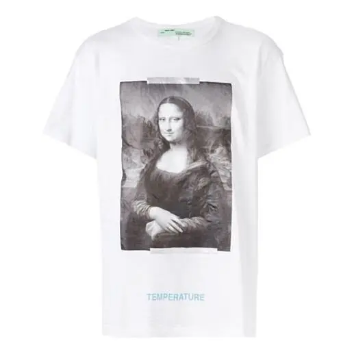 Off-White Mona Lisa Graphic T-shirt - White