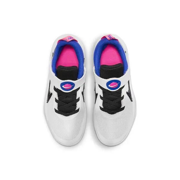 Nike Space Jam X Team Hustle D10 Se 'computer Chip' Sneakers - White/black/blue