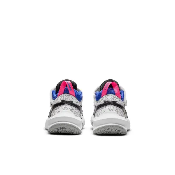 Nike Space Jam X Team Hustle D10 Se 'computer Chip' Sneakers - White/black/blue