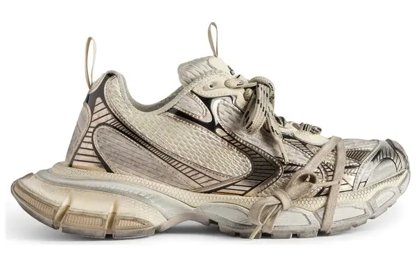 Balenciaga 3xl Sneakers - Beige/white/copper