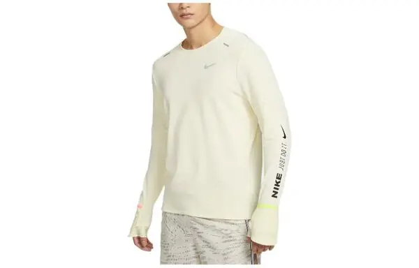Nike Dri-fit Training Crew Neck Long Sleeve Top