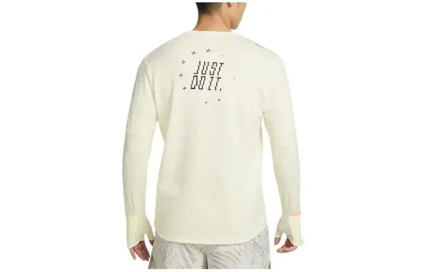 Nike Dri-fit Training Crew Neck Long Sleeve Top