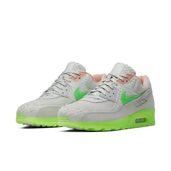 Nike Max 90 Premium 'new Species' Sneakers - Grey/green