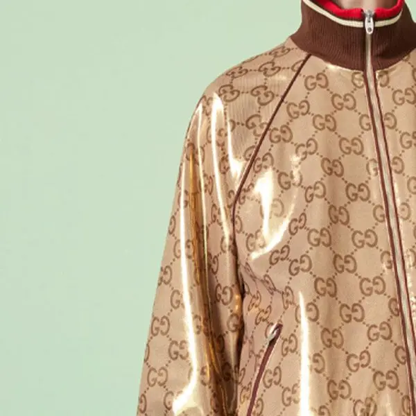 Gucci Gg Technical Jersey Zip Jacket