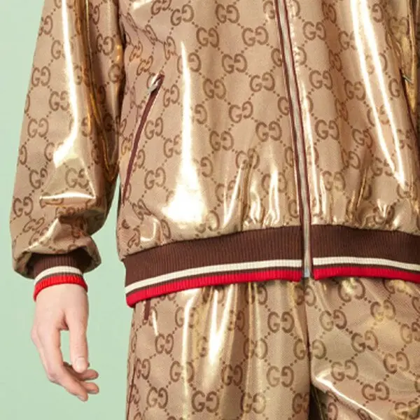 Gucci Gg Technical Jersey Zip Jacket