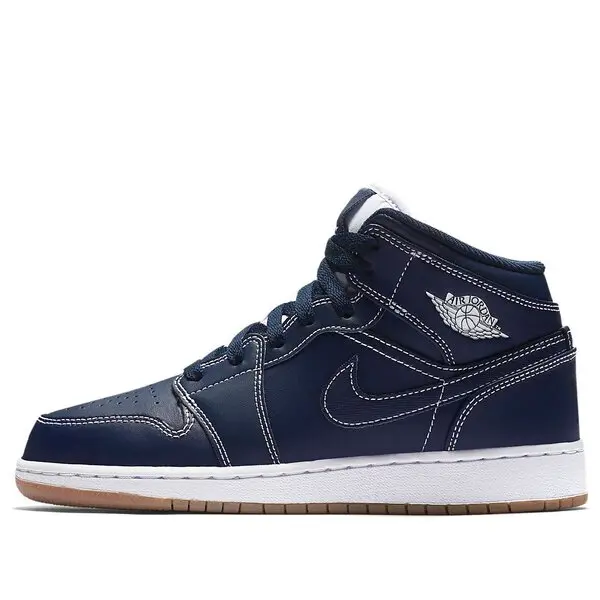 JORDAN 1 Retro Mid "obsidian" Sneakers