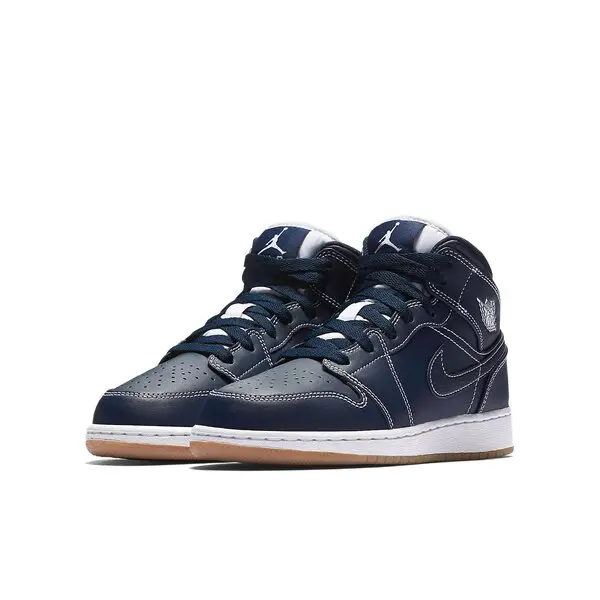 JORDAN 1 Retro Mid "obsidian" Sneakers